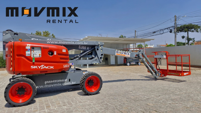 Plataforma Articulada Diesel 20m - Skyjack SJ60-AJ | Movmix