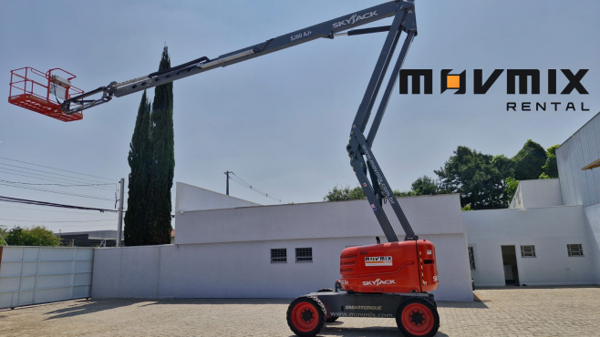 Plataforma Articulada Diesel 20m - Skyjack SJ60-AJ | Movmix